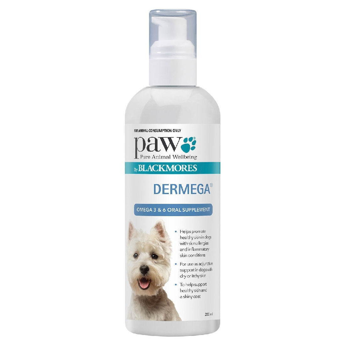 PAW DERMEGA OMEGA 3 & 6 ORAL SUPPLEMENT — Pet & Aquarium World (Narellan)